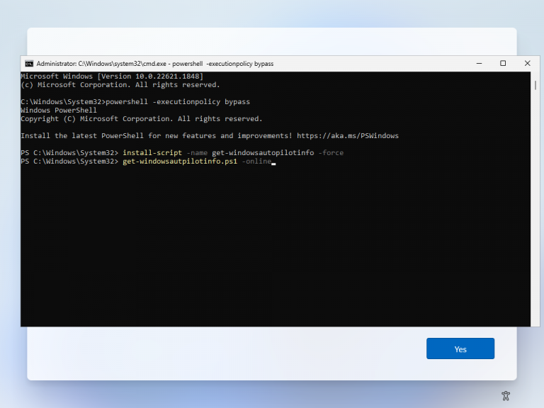 Register Windows Device with Microsoft Autopilot (Online) James Vincent