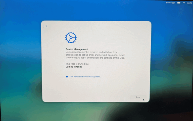 Enrolling an Apple Mac into Intune via Apple Business Manager – James ...