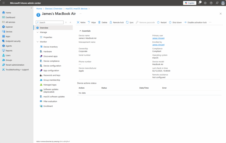 Enrolling an Apple Mac into Intune via Apple Business Manager – James ...