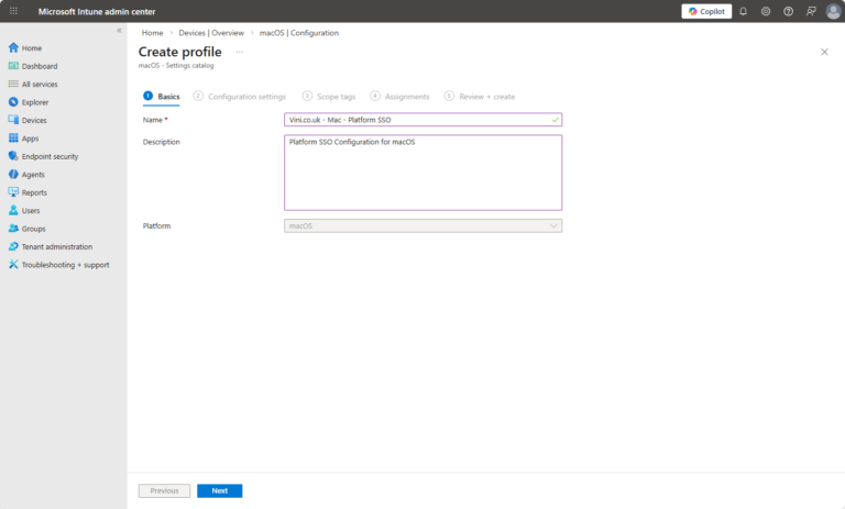 How to enable Platform SSO (PSSO) for Apple macOS using Intune – James ...