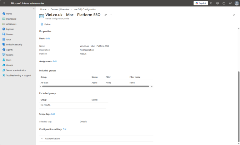 How to enable Platform SSO (PSSO) for Apple macOS using Intune – James ...